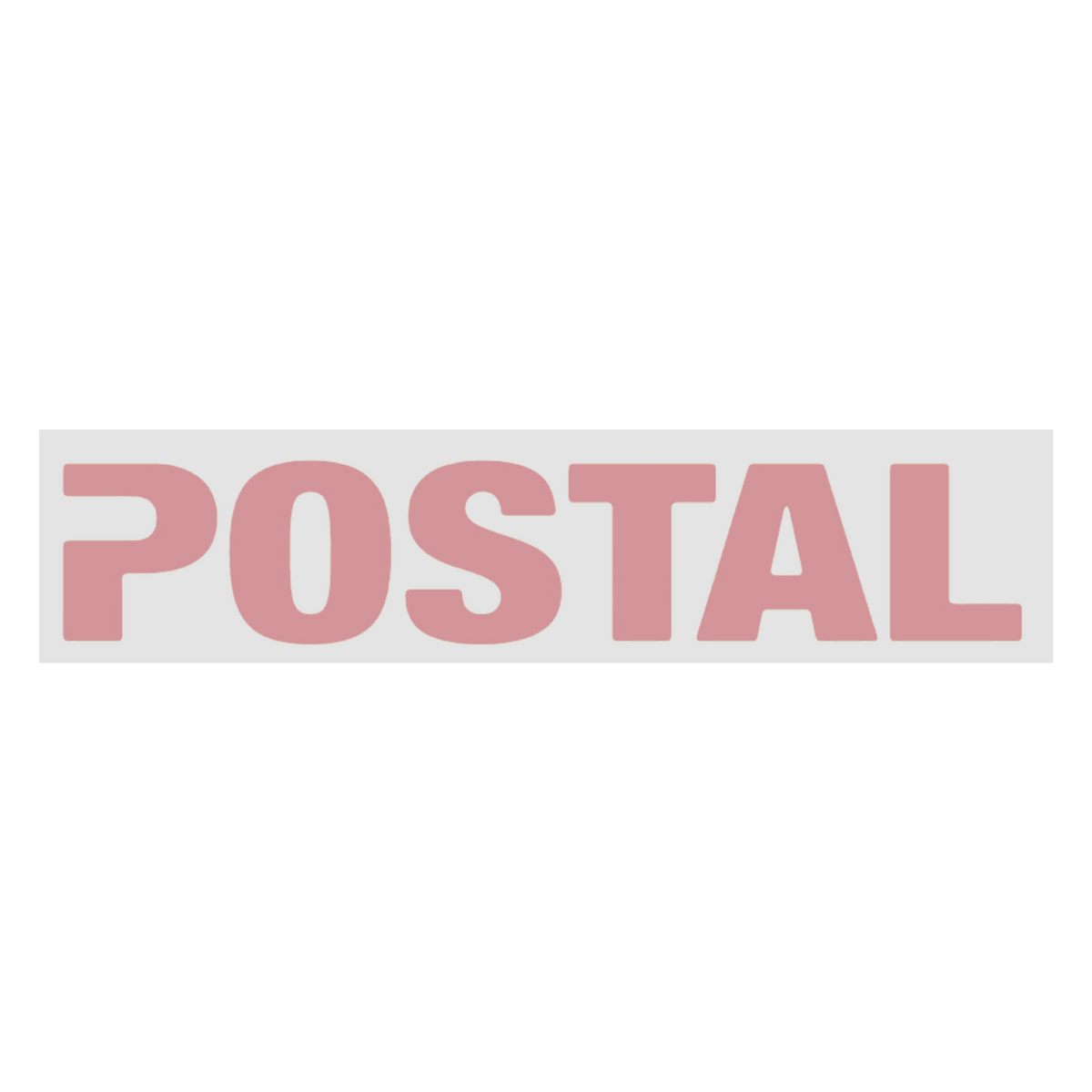 Sticker | Postal | Post Office Red – Postal Skateboards